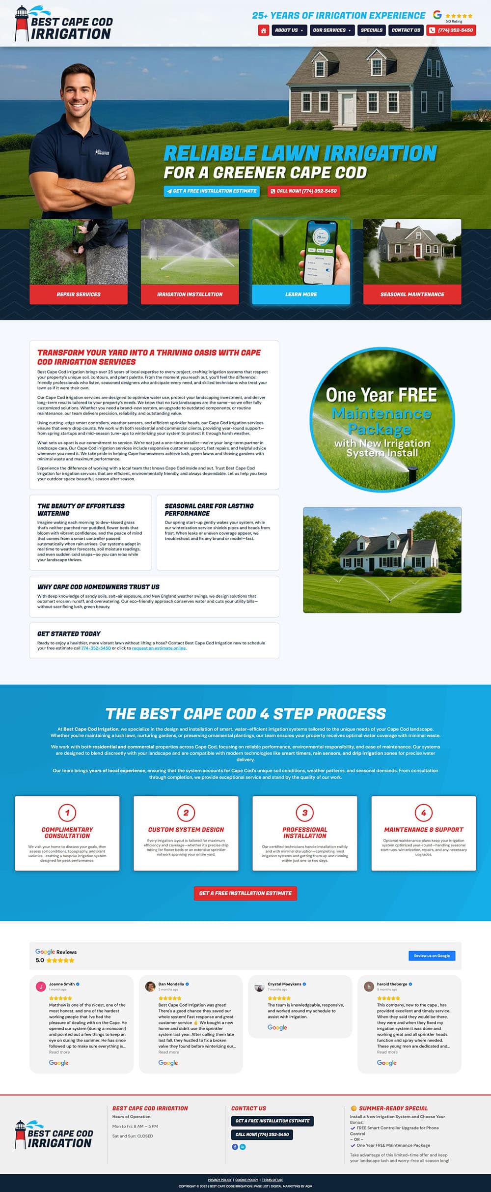 Discover the Best Cape Cod Irrigation Solutions Today